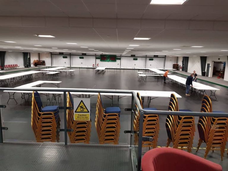 Plastic Catering Tables Hire - 6' x 2' 6" - BE Event Hire