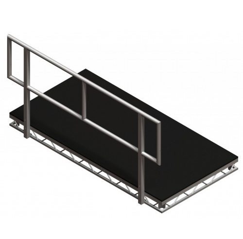 Stage Steps for Hire for 38 cm High Stage - Staging - BE Event Hire