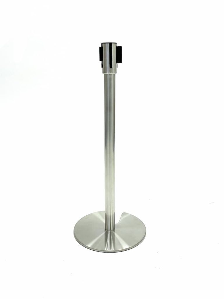 Blue Stretch Barrier for Hire - Crowd Control - BE Event Hire