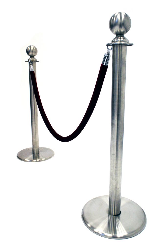 Barrier Post for Hire - Crowd Control at Events - BE Event Hire