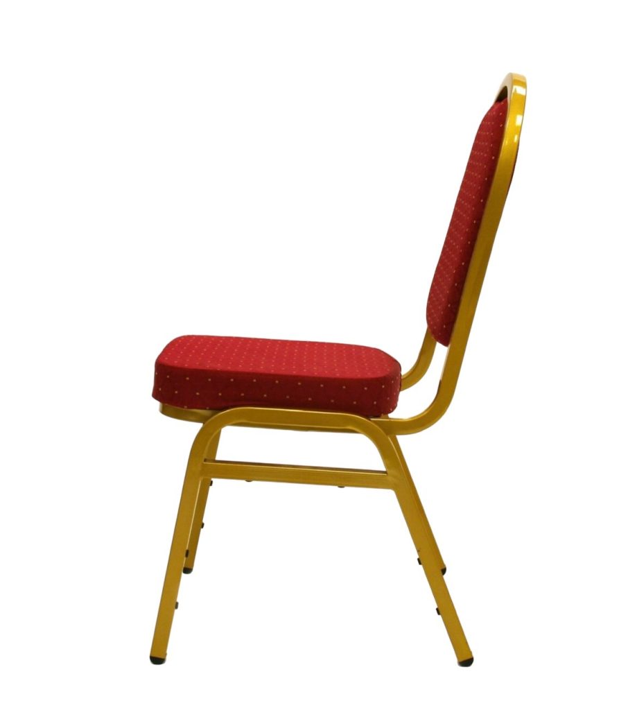Red Banqueting Chairs Hire - BE Event Hire