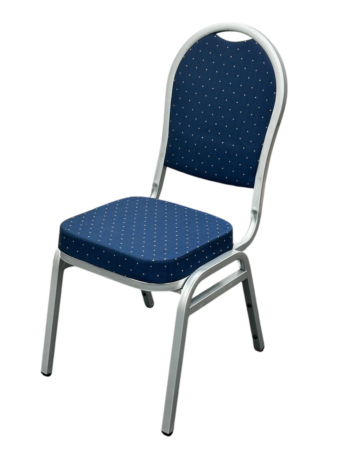 Blue & Silver Banquet Chair Hire - For all Events - BE Event Hire