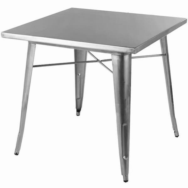 Tolix Cafe Tables For Hire - Bistro Style Tables - BE Event Furniture Hire