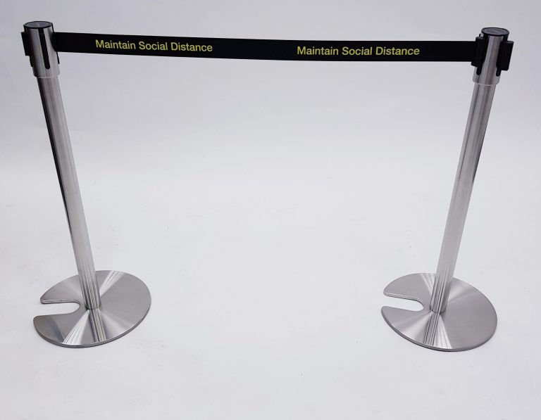 Stretch Barrier - Maitain Social Distance - BE Event Furniture Hire