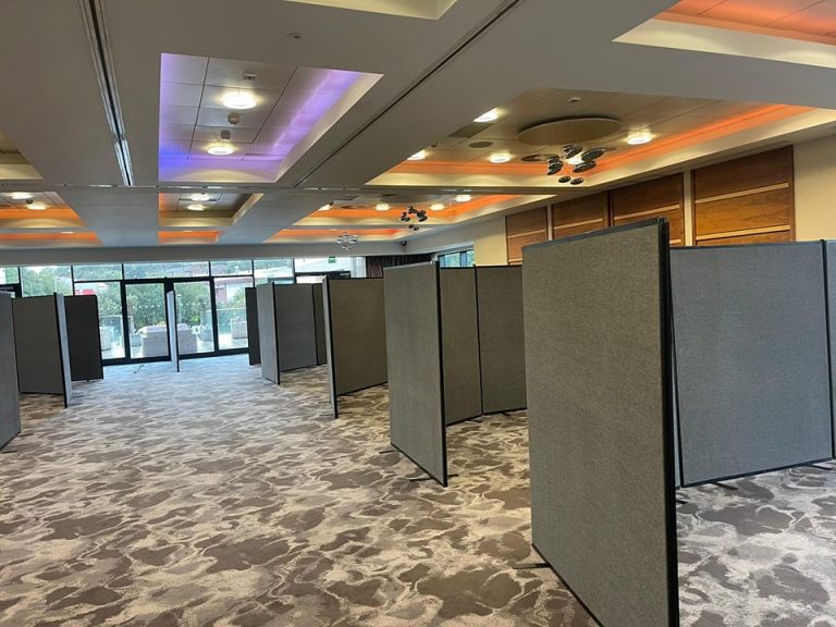 Partition Screens to Hire,1.8m x1.5m Partition Panel, BE Event Hire