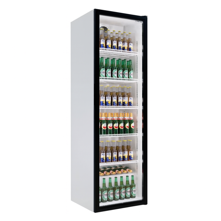 Tall Glass Fronted Display Fridge Hire - BE Event Hire